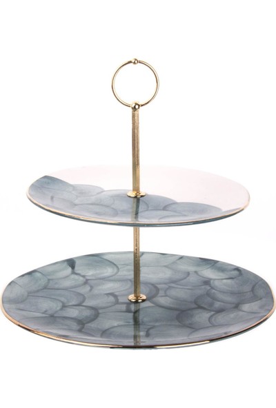 Marianna Bulut Katlı Kurabiyelik Turkuaz