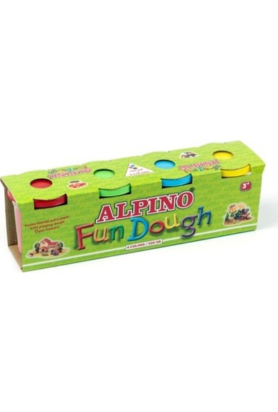 Alpino Fosforlu Oyun Hamuru 4 Renk x 130 g Alpino Fosforlu Oyun Hamuru 4 Renk x 130 g