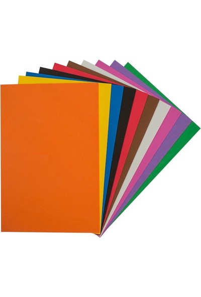 Kraf Kids Eva 20 x 30 cm Karışık 10 Renk