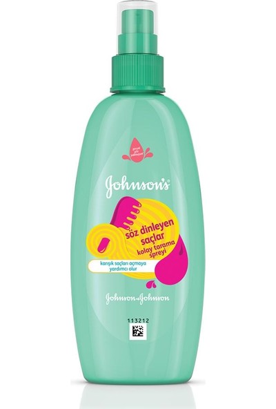 Johnsons Baby Söz Dinleyen Saçlar Kolay Tarama Spreyi 200 ml Johnsons Baby Söz Dinleyen Saçlar Kolay Tarama Spreyi 200 ml