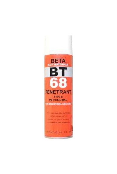 Beta BT - 68 Penetrant Sprey 500 ml Beta BT - 68 Penetrant Sprey 500 ml