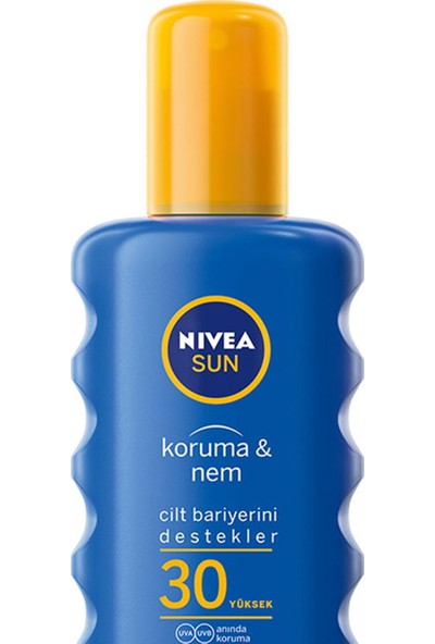 Nivea Sun Koruma&Nem Nemlendirici Güneş Spreyi Gkf 30 200Ml Nivea Sun Koruma&Nem Nemlendirici Güneş Spreyi Gkf 30 200Ml