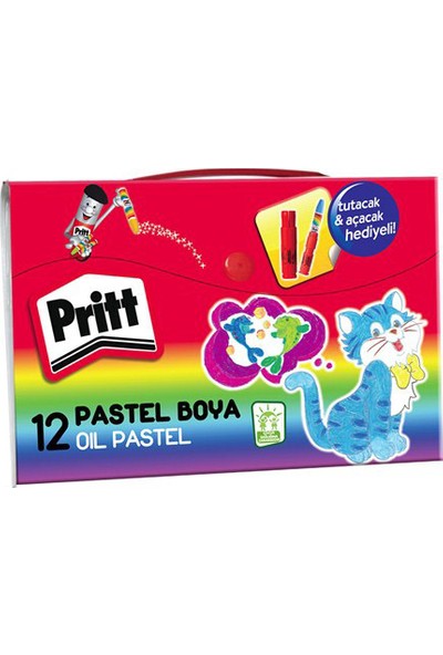 Pritt Pastel Boya Çantalı 12 Li 1048062