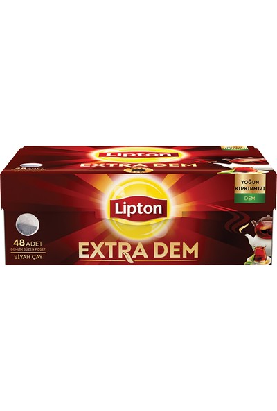 Lipton Extra Dem Demlik Poşet Çay 48'li