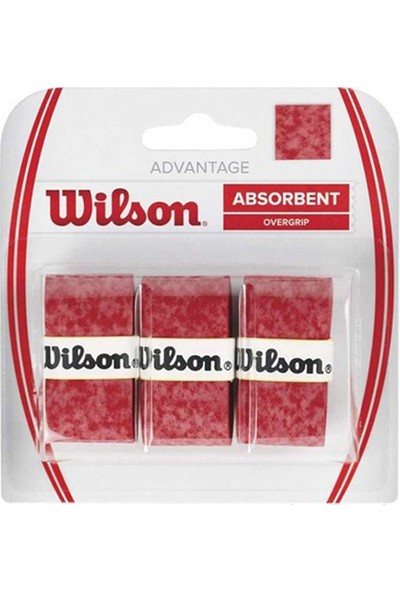 Wilson Advantage Overgrip 3'lü Kırmızı ( WRZ4033RD ) Wilson Advantage Overgrip 3'lü Kırmızı ( WRZ4033RD )