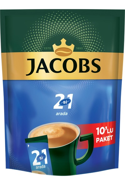 Jacobs 2si1 Arada 10'lu Paket Jacobs 2si1 Arada 10'lu Paket