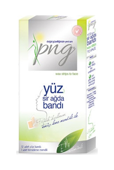 Png Ağda Bandı Yüz Sir Ağda Bandı 26'lı