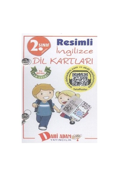 Dahi Adam 2. Sınıf Resimli İngilizce Dil Kartları Dahi Adam 2. Sınıf Resimli İngilizce Dil Kartları