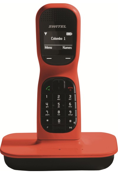 Switel DF 1001 Colombo One Kırmızı Dect Telefon