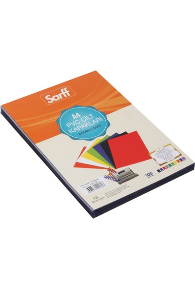 Sarff A4 Pvc Opak Cilt Kapağı(Lacivert) 15201020
