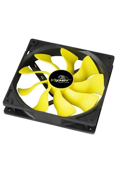 Akasa Viper 14cm PWM Yüksek Performanslı Ultra Sessiz Kasa Fanı (AK-FN063) Akasa Viper 14cm PWM Yüksek Performanslı Ultra Sessiz Kasa Fanı (AK-FN063)