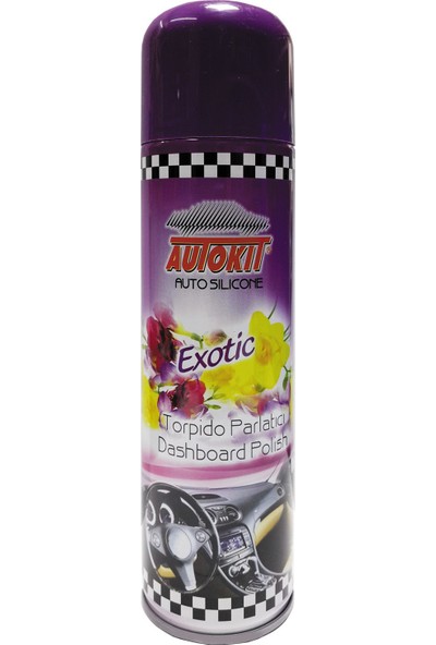 Torpido Parlatıcı Kokulu Oto Silikonu Exotıc 220 Ml