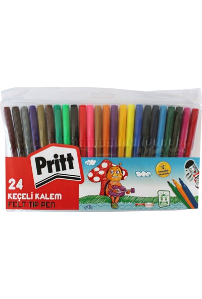 Pritt Keçeli Kalem 24 Renk (1774252)