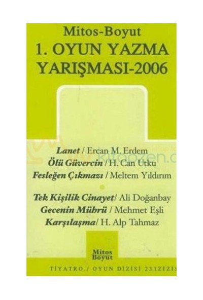 1. Oyun Yazma Yarışması 2006-Kolektif