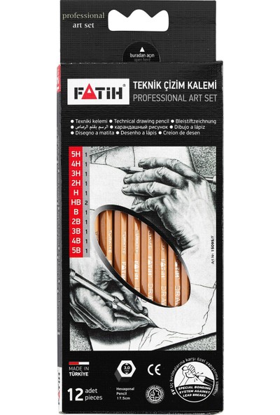 Fatih Teknik Çizim Kalemi Profesyonel Set