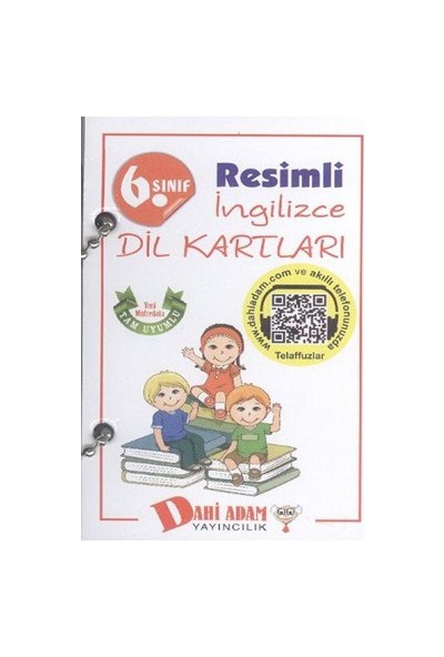 Dahi Adam 6. Sınıf Resimli İngilizce Dil Kartları Dahi Adam 6. Sınıf Resimli İngilizce Dil Kartları