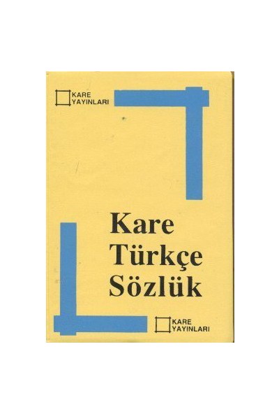 Kare Türkçe Sözlük-Kolektif