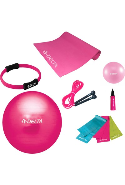 Delta 55 cm Ultimate New Collection Fuşya Pilates Seti - UNC Delta 55 cm Ultimate New Collection Fuşya Pilates Seti - UNC