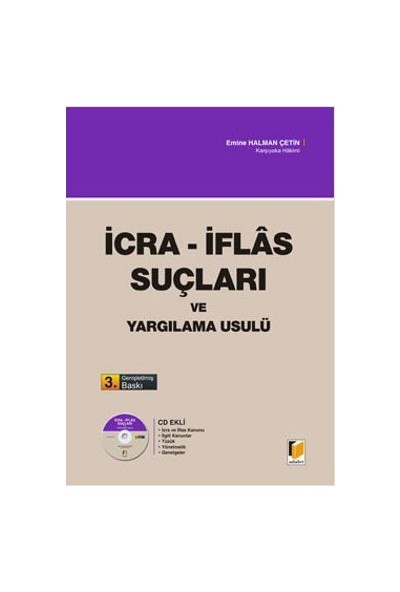 İcra-İflas Suçları Ve Yargılama Usulü-Emine Halman Çetin