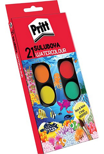 Pritt Sulu Boya 21 Renk