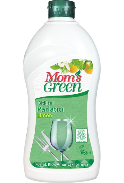 Mom’s Green Bitkisel Limonlu Bulaşık Makinesi Parlatıcısı Mom’s Green Bitkisel Limonlu Bulaşık Makinesi Parlatıcısı