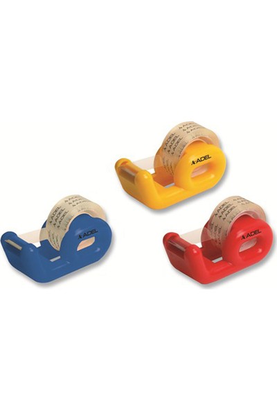 Adel İnce Şeffaf Bant 18mmx25m (Bant Kesicili) (4340121150) tekli