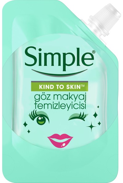 Simple Kind To Skin Mini Göz Makyaj Temizleyicisi 50 Ml - Seyahat Boyu Simple Kind To Skin Mini Göz Makyaj Temizleyicisi 50 Ml - Seyahat Boyu