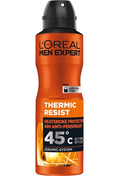 L'Oréal Paris Men Expert Thermıc Resıst Antı Perspırant Deodorant 150 Ml L'Oréal Paris Men Expert Thermıc Resıst Antı Perspırant Deodorant 150 Ml