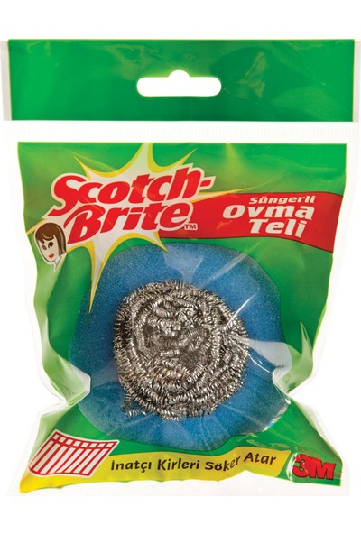 Scotch Brite Süngerli Ovma Teli