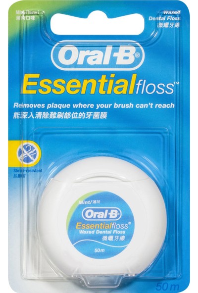 Oral-B Diş İpi Essential Floss 4 x 50 m Oral-B Diş İpi Essential Floss 4 x 50 m