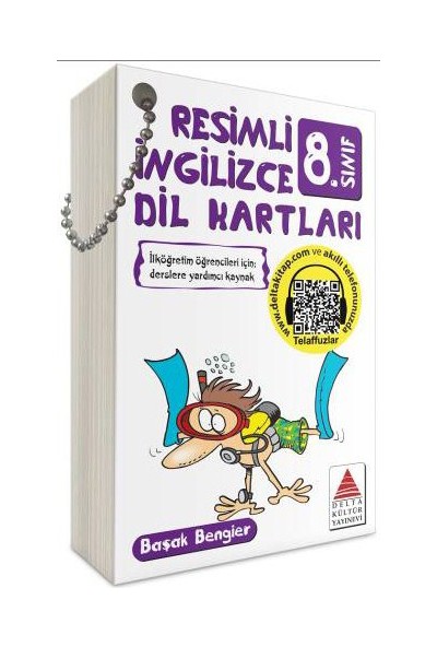 Delta Resimli İngilizce Dil Kartları 8. Sınıf - Başak Bengier