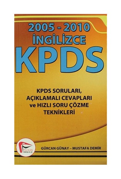 2005-2010 İngilizce Kpds-Gürcan Günay 2005-2010 İngilizce Kpds-Gürcan Günay