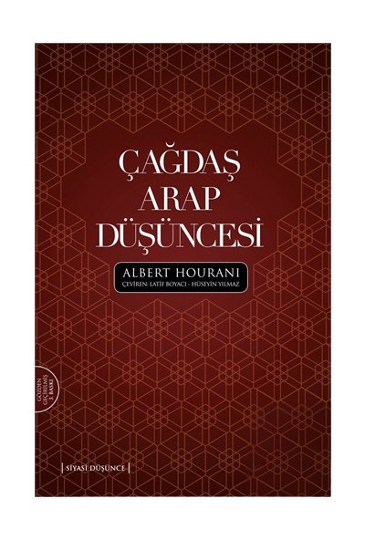 Çağdaş Arap Düşüncesi-Albert Hourani