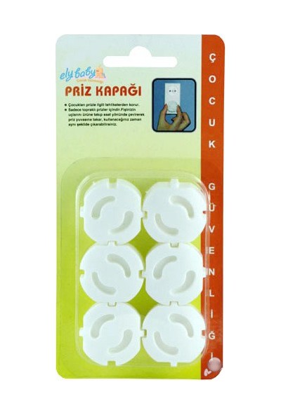 ElyBaby Çocuk Priz Kapağı 6'lı