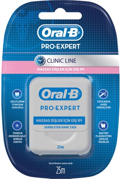 Oral-B Diş İpi Pro-Expert Clinic Line 4 x 25 m