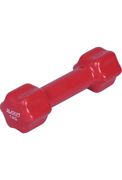 Busso 1 Kg Vinly Kaplı Dambıl BS068 Busso 1 Kg Vinly Kaplı Dambıl BS068
