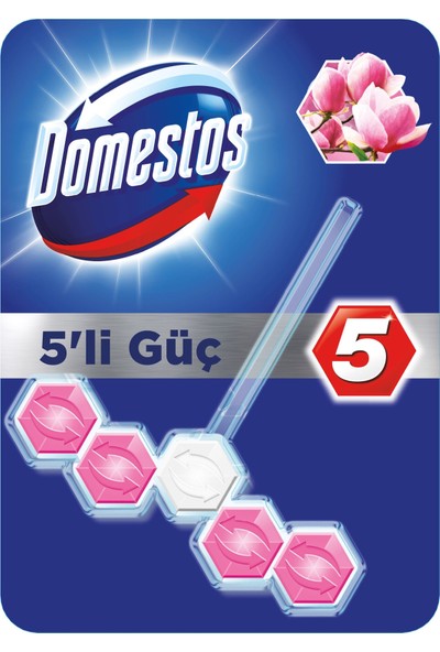 Domestos Wc Blok 5'li Manolya Ferahlığı Duopack 110 gr Domestos Wc Blok 5'li Manolya Ferahlığı Duopack 110 gr