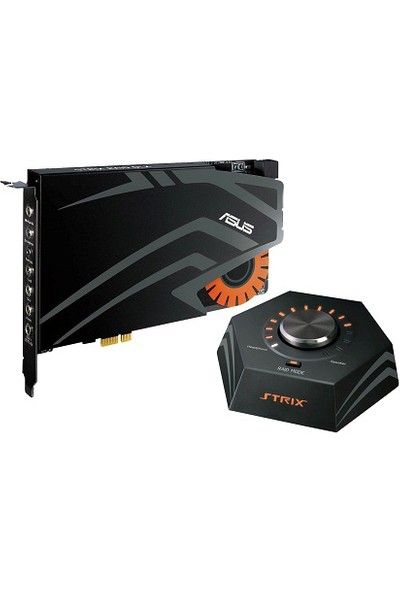 Asus STRIX RAID DLX DAC 124dB SNR 7.1 PCIe Oyuncu Ses Kartı