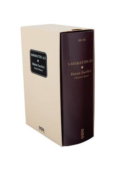 Bütün Eserleri – Eleştirel Basım - Sabahattin Ali Bütün Eserleri – Eleştirel Basım - Sabahattin Ali