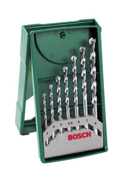 Bosch 7 Parçalı Beton Matkap Ucu Seti Bosch 7 Parçalı Beton Matkap Ucu Seti