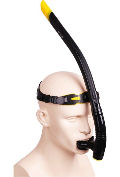 Delta Yetişkin Yüzücü Eğitim Şnorkeli S15