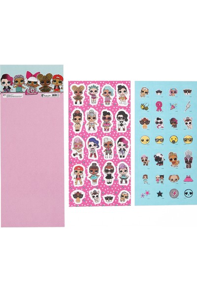 Keskin Color L.O.L. 3Lü Çıkartma