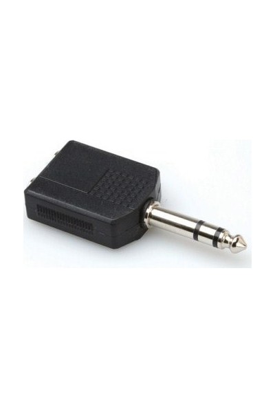 Hosa Dual 1/4'' Trs (F) <> 1/4'' Trs (M) Çevirici