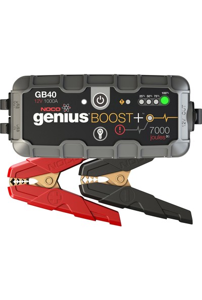Noco Genius Gb40 12V 1000Amp Ultrasafe Lityum Akü Takviye + Powerbank + Led Lamba Noco Genius Gb40 12V 1000Amp Ultrasafe Lityum Akü Takviye + Powerbank + Led Lamba