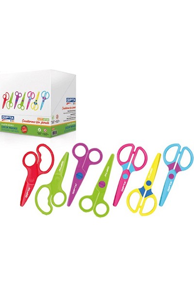 Gıpta Çocuk Makası Küt Uç Tüm Plst