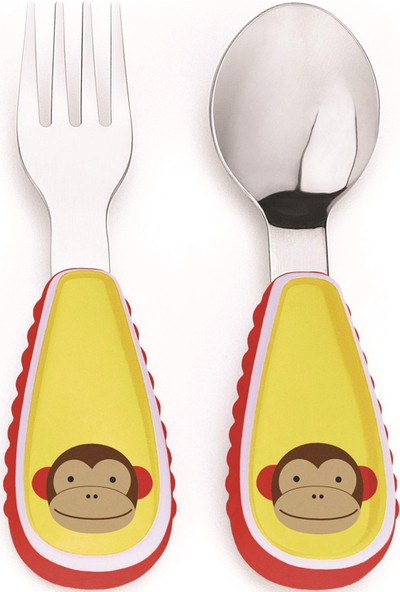 Skip Hop Çatal Kaşık Seti Maymun Skip Hop Çatal Kaşık Seti Maymun