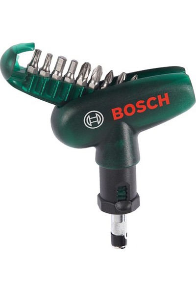 Bosch 10 Parçalı Cırcırlı El Tornavidası Bosch 10 Parçalı Cırcırlı El Tornavidası