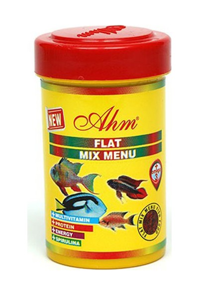 Flat Mix Menu 100 Ml Balık Yemi Flat Mix Menu 100 Ml Balık Yemi