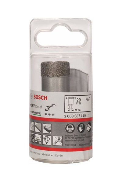 Bosch - Best Serisi Seramik İçin Dry Speed Kuru Elmas Deliciler - 20 X 35 Mm Bosch - Best Serisi Seramik İçin Dry Speed Kuru Elmas Deliciler - 20 X 35 Mm