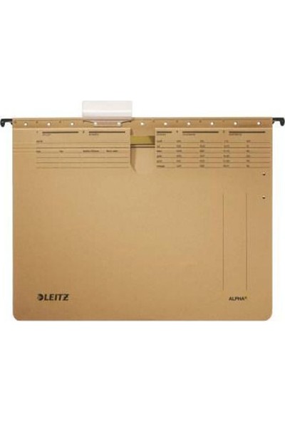 Leitz Alpha® Askılı Dosya Telli 10'Lu Kraft 19143000